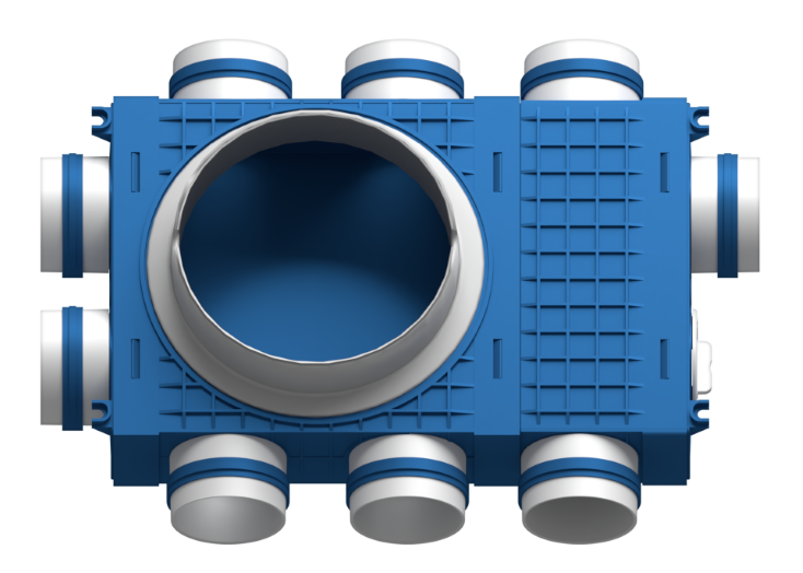 12 Port Modular Manifold | ClickVent